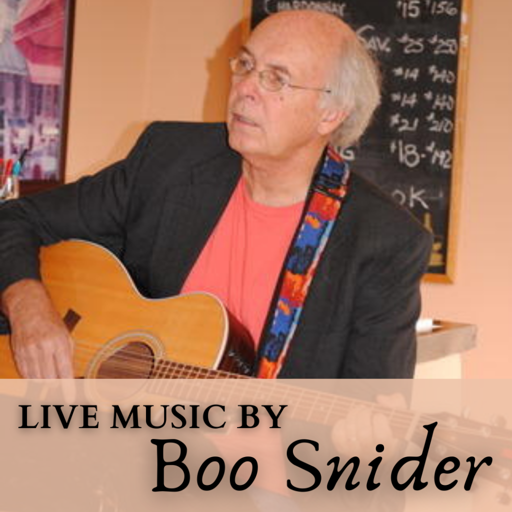 Live Music: Boo Snider - Philip Carter Winery